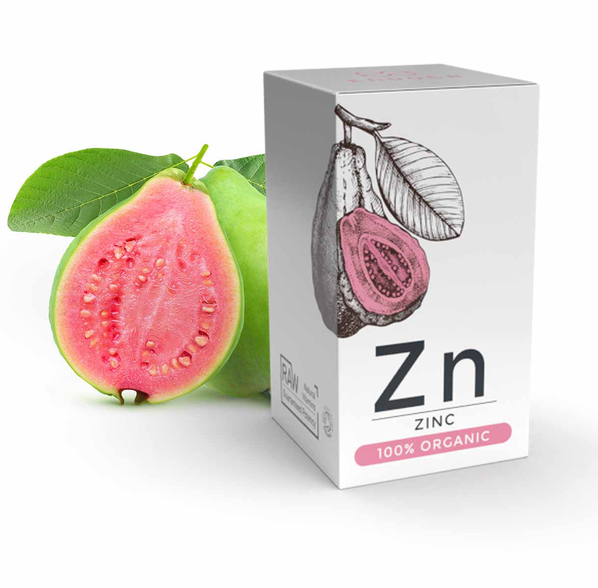 Organic Zinc Capsules – Guava Leaf